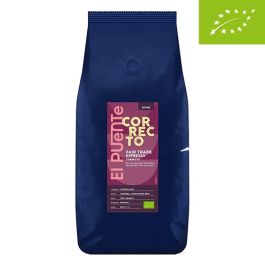Café Correcto ecológico y de Comercio Justo 1000 g en grano